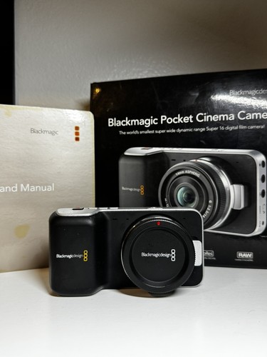 Black Magic Pocket Cinema Camera ( Bmpcc OG) + Original Box And Items ...