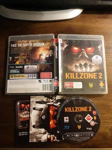 Killzone 2 PlayStation 3 PS3 SONY FREE POST SEE STORE FACE THE FURY OF ...