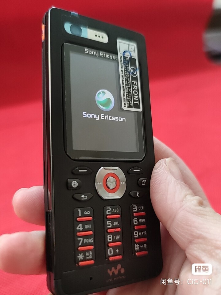 Sony Ericsson W880 W880i Walkman Orange & Black Basic Classic Mobile ...