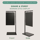 Chalkboard Sign, Standing Double Sided Sidewalk Sign 19" x 43" with ...