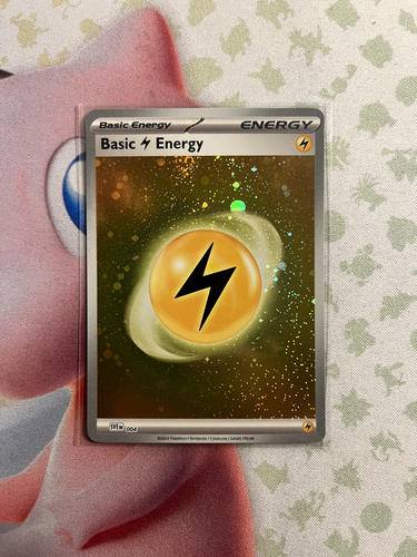 Pokemon ENGLISH - 151 - Basic Lighting Energy - Svp En 004 - Reverse ...