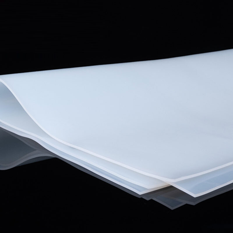 Clear Silicone Rubber Sheet Smooth Squares & Strips Thick 0.5mm~30mm ...