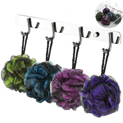 Sponge Puff Shower Scrunchie Wash Body Exfoliating Body Large 5X | eBay