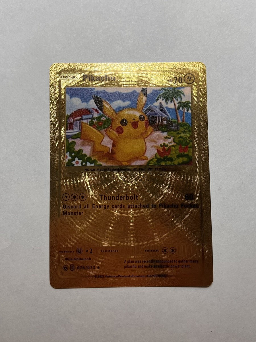 Pokemon Pikachu Thunderbolt