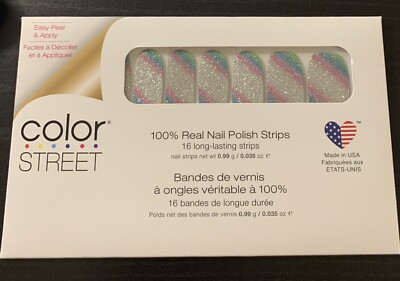 Color Street Nail Polish Strips METAstrong | eBay