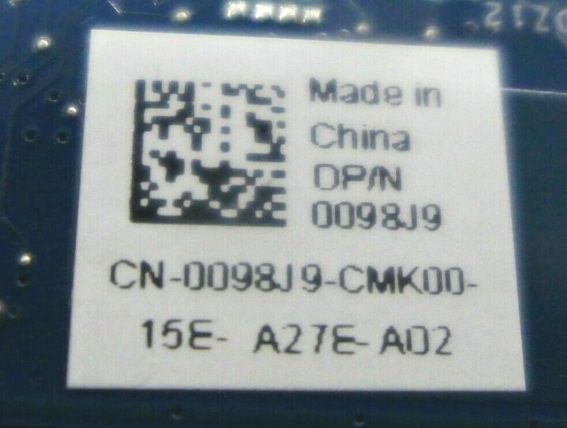 Genuine OPEN BOX Dell Precision 7750 Motherboard i7-10750H 098J9 for ...