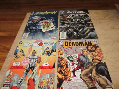 10 Neal Adams books (8 variant covers + 2 books with interior Adams art ...