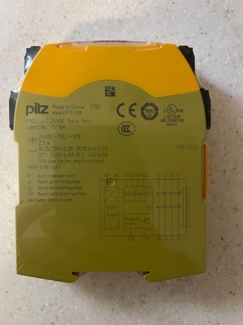 24VDC 3 n/o 1 n/c Safety Switch Relay For Pilz 751104 PNOZ s4 C | eBay
