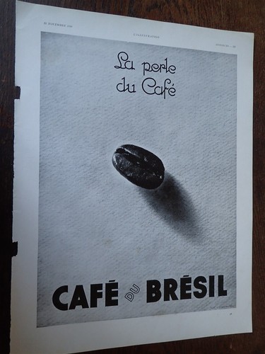 CAFE DU BRESIL + gant NEYRET par René VINCENT + bas CORNUEL ...