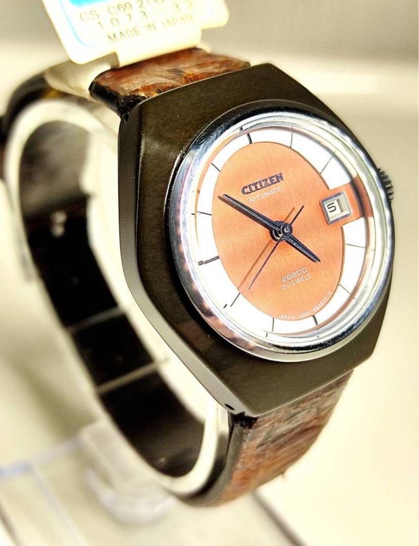 Rare Citizen V2 Orange Dial Watch - Gem