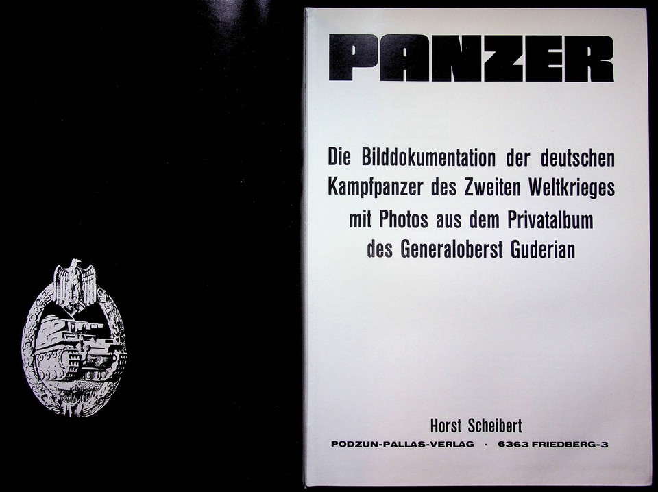 WWII German Military Book Panzer Tanks Pictorial Documentation ...