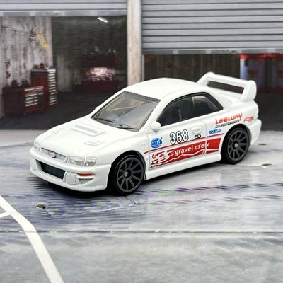 Hot Wheels '98 Subaru Impreza 22B-STi Version White 2025 1:64 Diecast ...