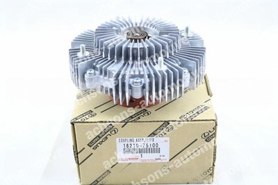 16210-75100 Toyota Tacoma 2005-2008 Genuine Engine Cooling Fan Clutch ...