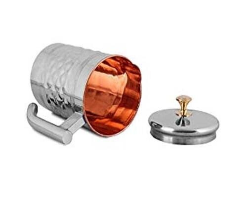 Copper Steel Water Jug SS Outer and Copper Inside Water Jug 2L US | eBay UK