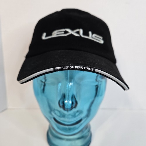 Lexus Baseball Cap Men's Black with Lexus in Gray New Adjustable Strap ...