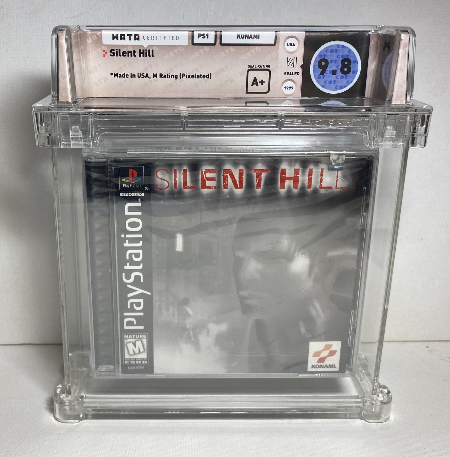 Silent Hill (Sony PlayStation 1, 1999) PS1 SEALED 9.8A+ Wata ...