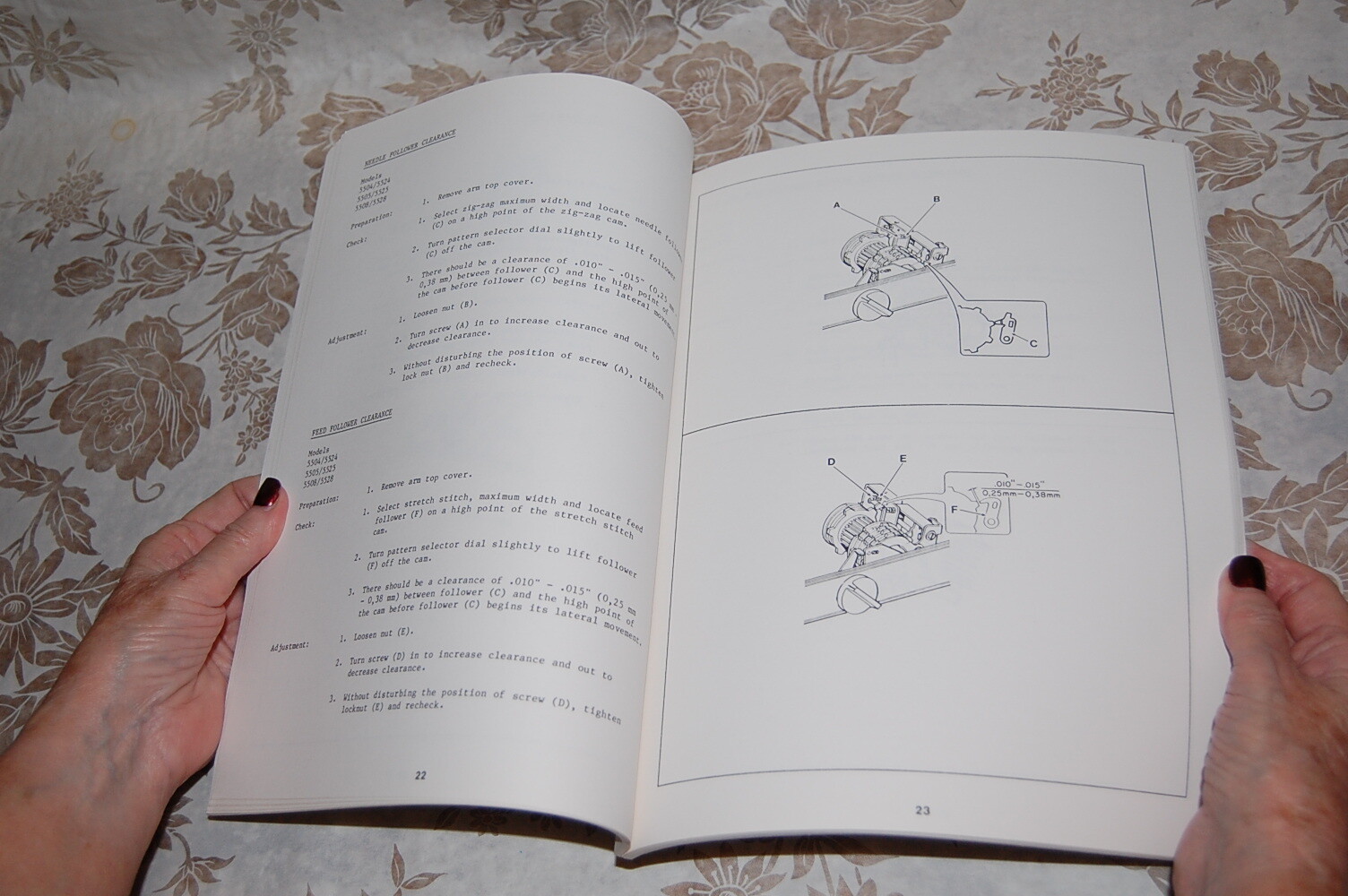 Singer Sewing Machines 5522 5524 5525 5528 Service Manual on CD in PDF ...