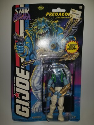 1993 G.I. JOE STAR BRIGADE PREDACON ALIEN BOUNTY HUNTER NEW MOC | eBay
