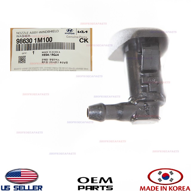 Windshield Wiper Washer Nozzle OEM for Kia 986301M100 for sale online ...