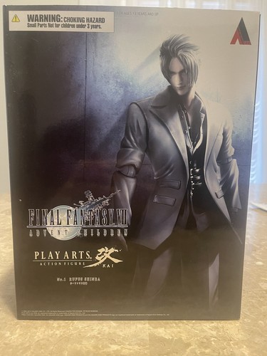 Final Fantasy 7 Advent Children Rufus Shinra Play Arts Kai | eBay