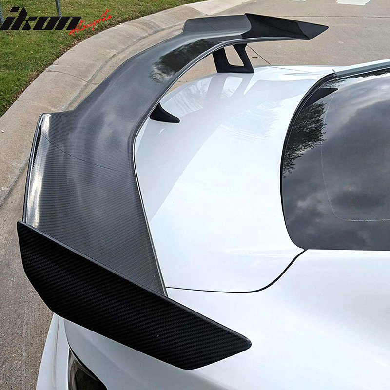 Fits 16-23 Chevy Camaro ZL1 1LE Style Trunk Spoiler Wing - Matte Carbon ...