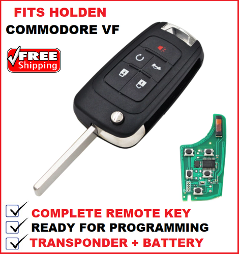 5B for Holden commodore VF Car Key Transponder Remote 2013-2017 (non ...