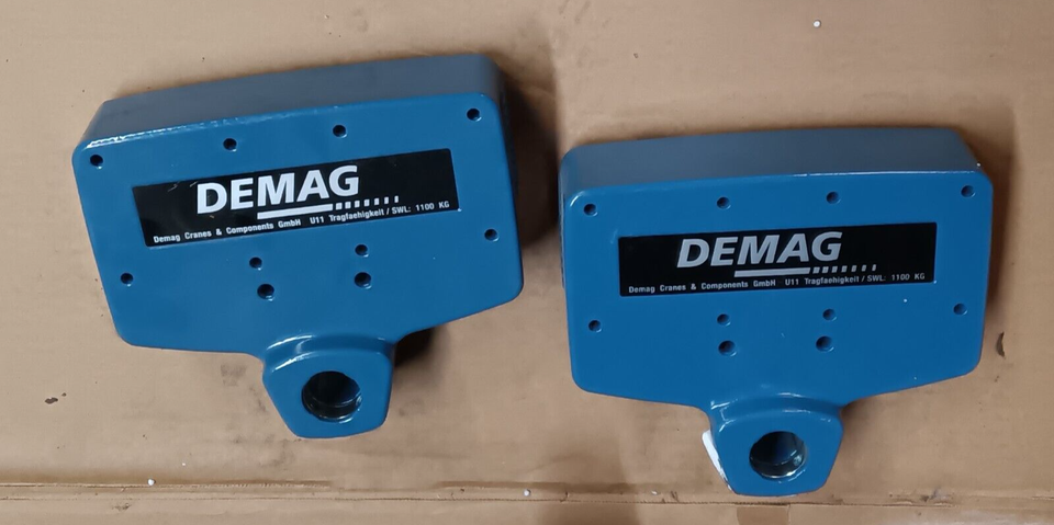DEMAG CHAIN HOIST W/ TROLLEY DC-COM10-1000 1/1 H5 V4.8/1.2 440-480V ...
