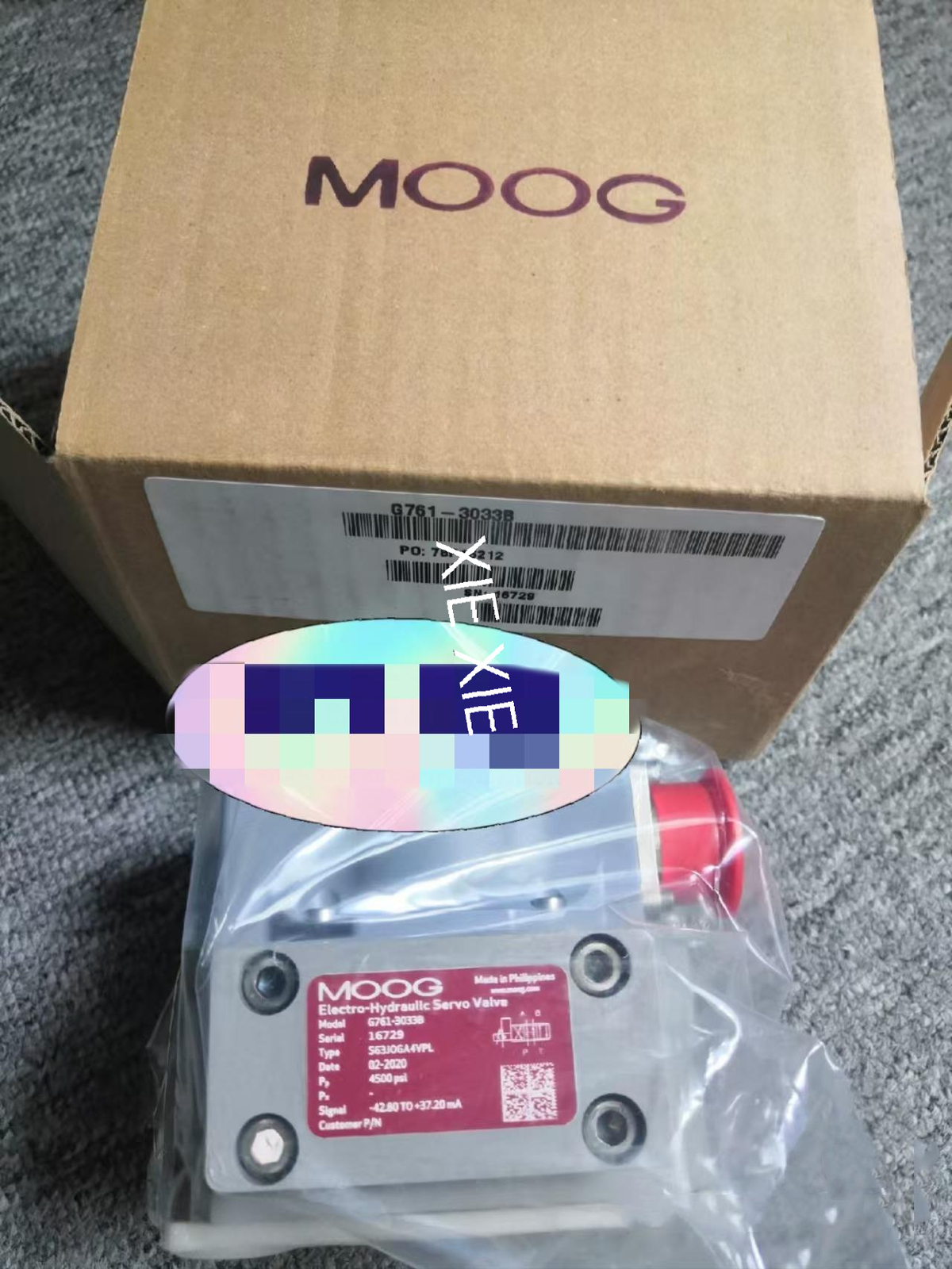 1PCS MOOG G761-30338 Brand new Servo valves Via Fedex or DHL Fast ...