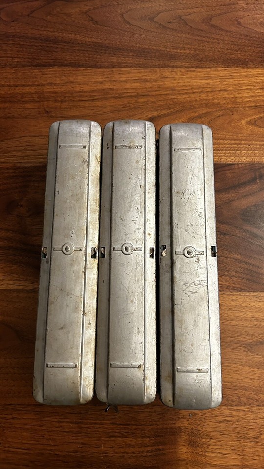 PREWAR Lionel 1686 Baggage 1685 & 1687 Observation Passenger Car Set O ...