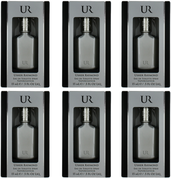 UR By Usher For Men Combo Pack: Mini EDT Cologne Spray 3oz (6x0.5oz ...
