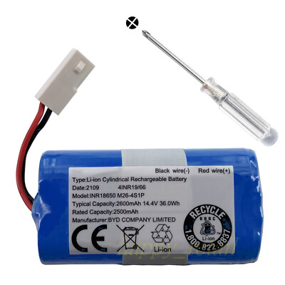 New Battery For XiaoMI Mijia G1,Upcan X3,Panasonic MC-WRC53 Robot ...