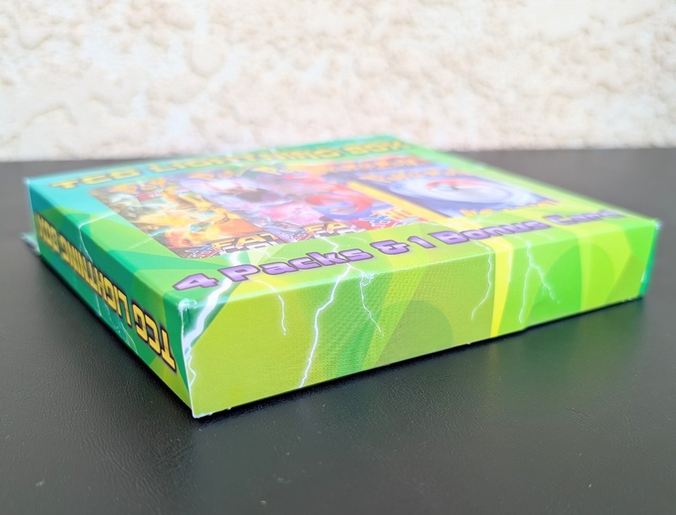 Pokemon Green TCG Lightning Set 4 Pack Booster Box (2 Evolving Skies ...