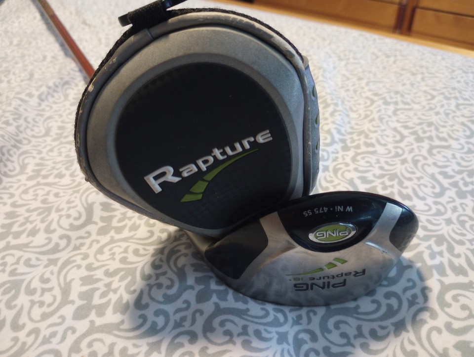 Ping Rapture Hybrid, 18 Degree, Aldila Regular Graphite SHAFT RH W Ni ...