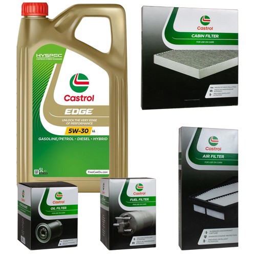 CASTROL Kit Diagnosi Auto 5 L Edge Titanio 5W-30 Ll per Per VW ...