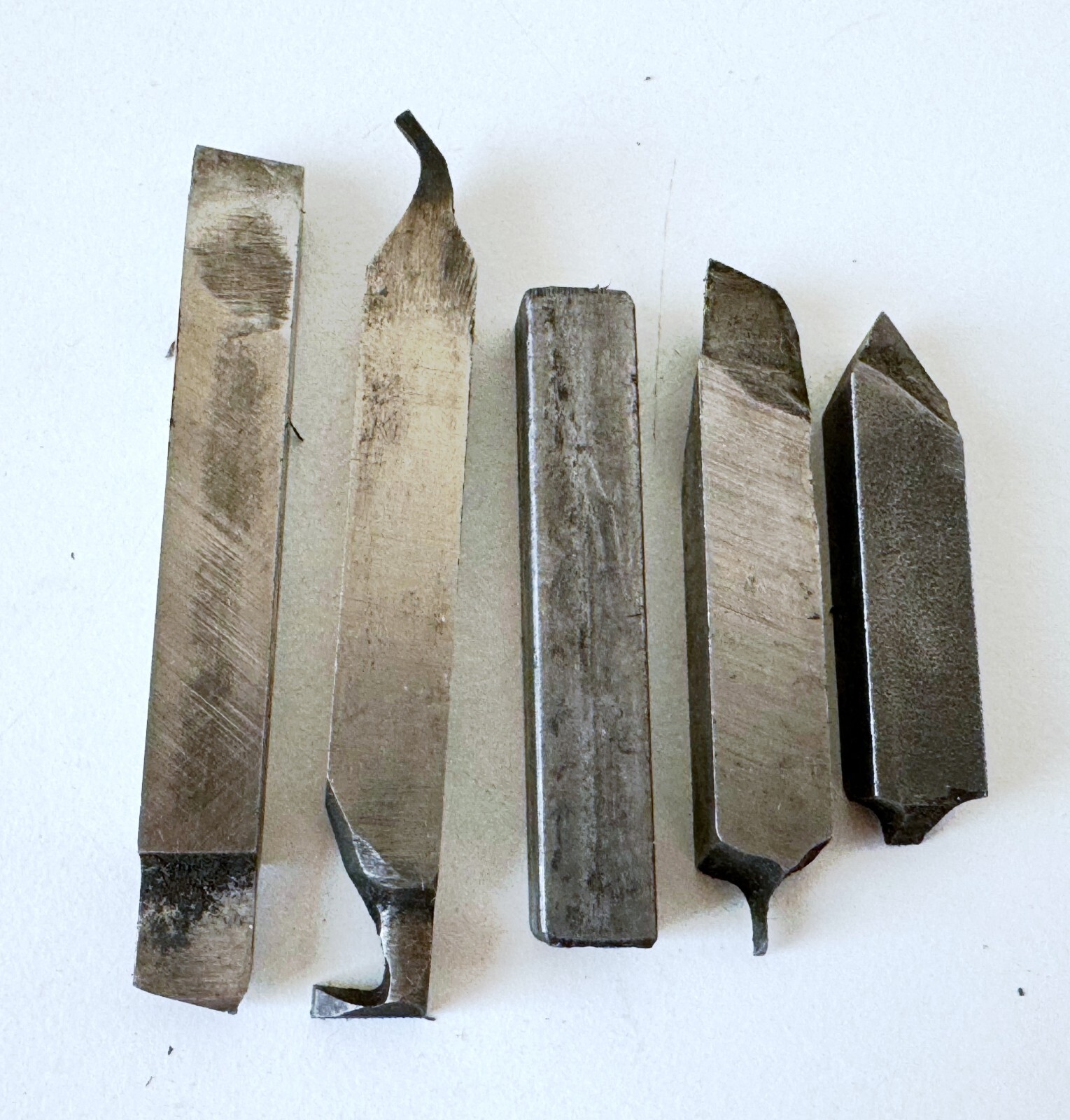 (5) 3/8" X 3/8" Lathe Tool Bit Blank Cutting HSS LATROBE REX AAA MORSE ...