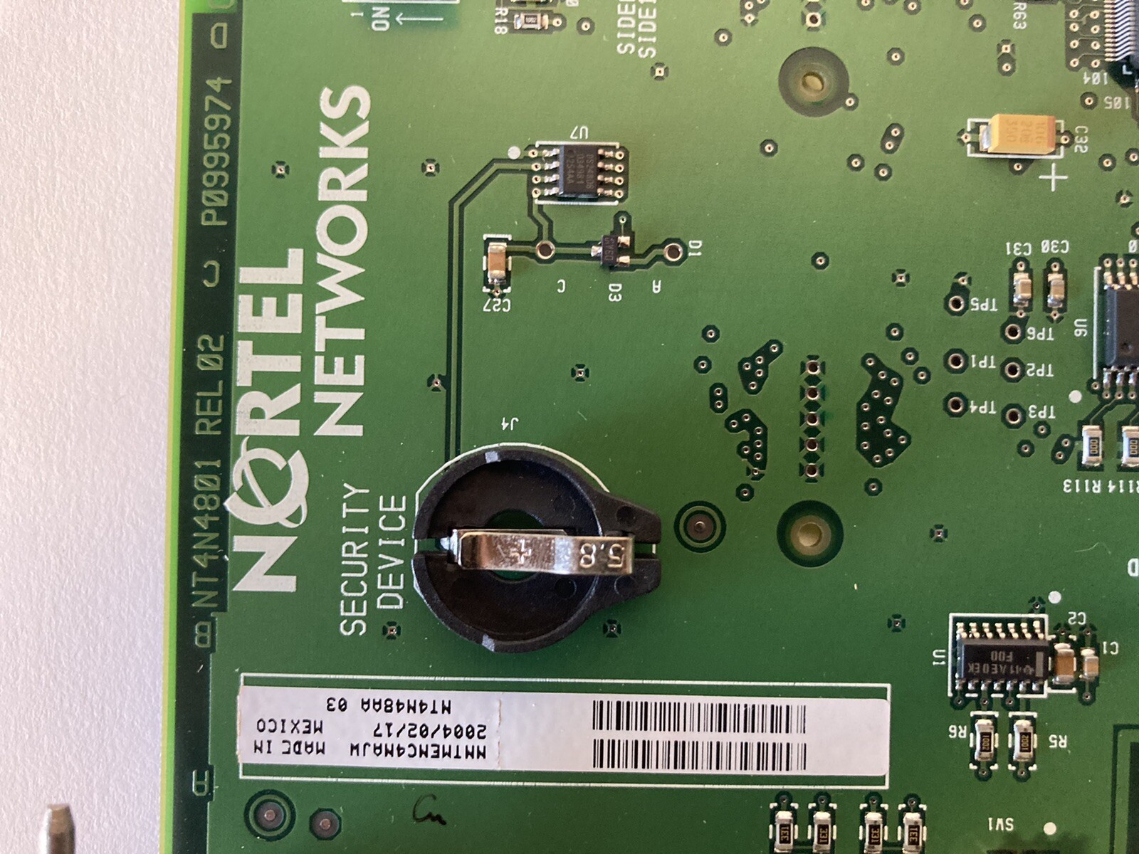 Nortel Meridian Card Module NT4N48AA 03 | eBay