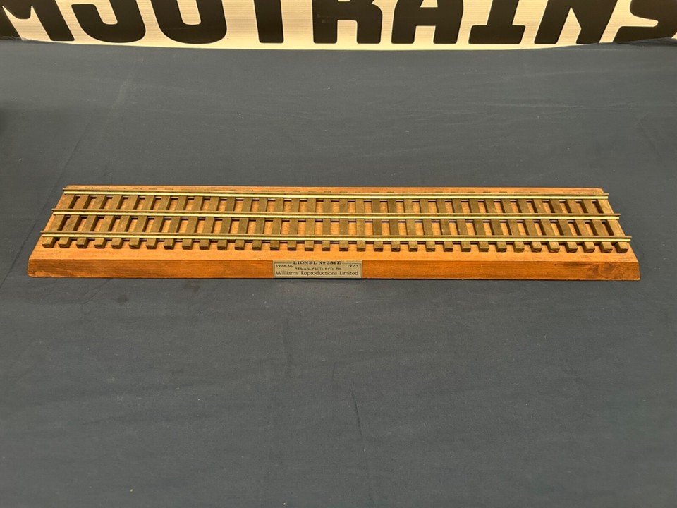 Williams Standard Gauge (Lionel Repro) 381E 4-4-4 Electric Locomotive w ...