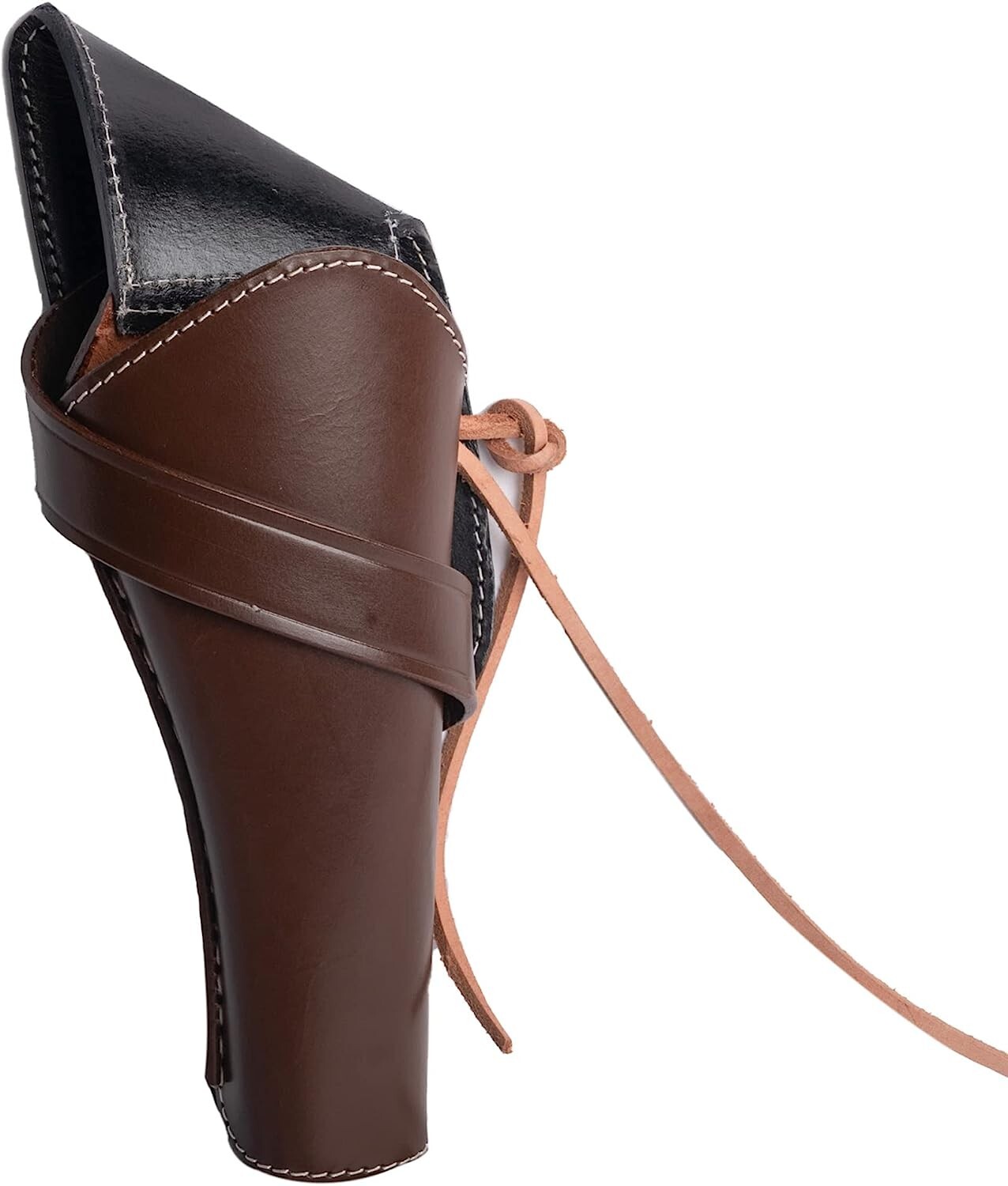 Leather Gun Holster Western Single Action Cowboy Cross Draw Colt Navy ...