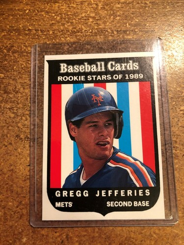 1989 Baseball Cards Magazine # 10 Rookie Star Gregg Jefferies | eBay