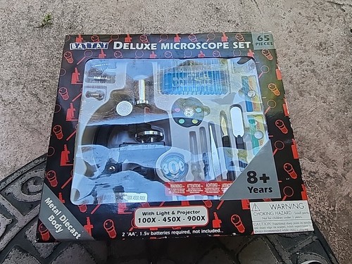 New Battat Deluxe Microscope Set With Light and Projector | eBay