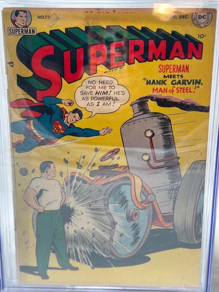Superman #73 (1951 DC) - CGC Restored 1.8 - Bill Finger Cover, Wayne ...