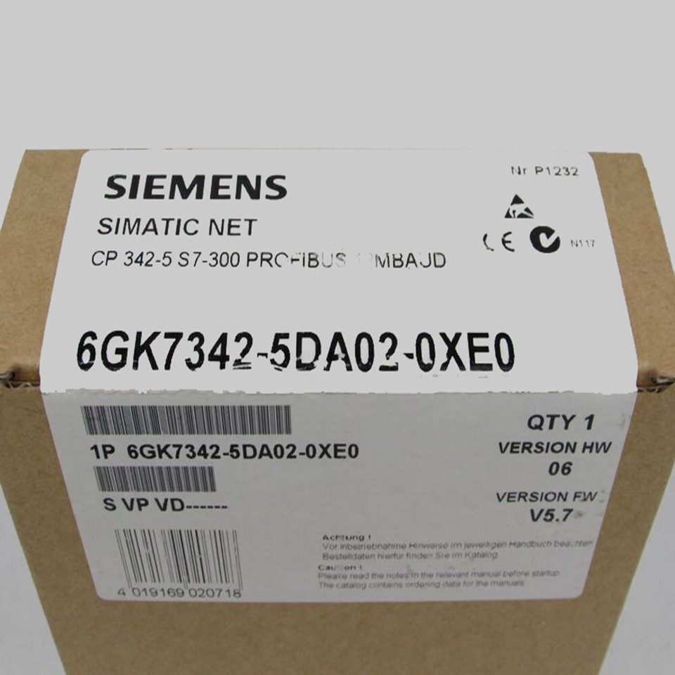 6GK7 342-5DA02-0XE0 SIEMENS 6GK7342-5DA02-0XE0 5DAO2-OXEO S7-300 CP 342 ...