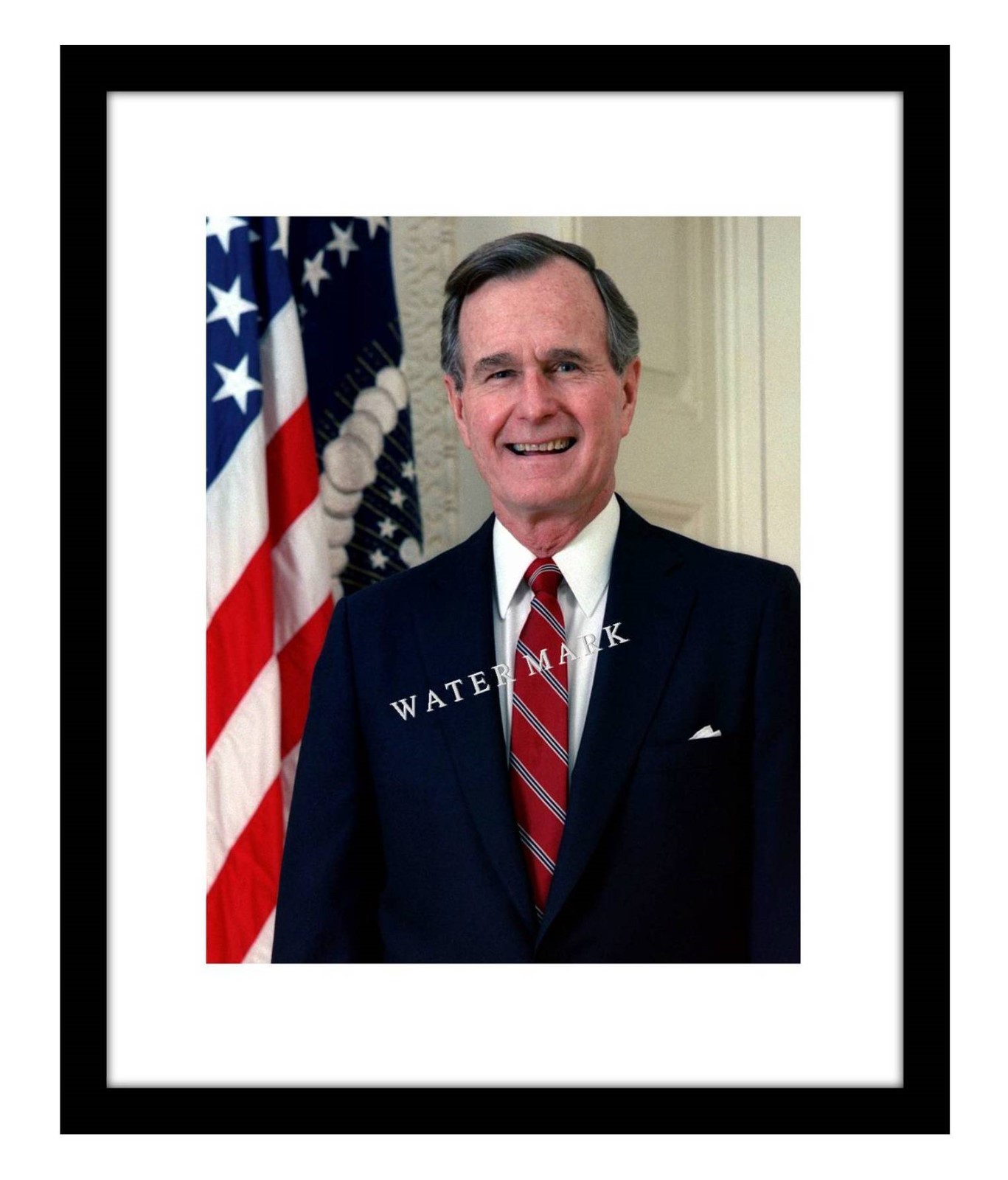 President George HW Bush 8x10 Photo Print Official Portrait USA ...
