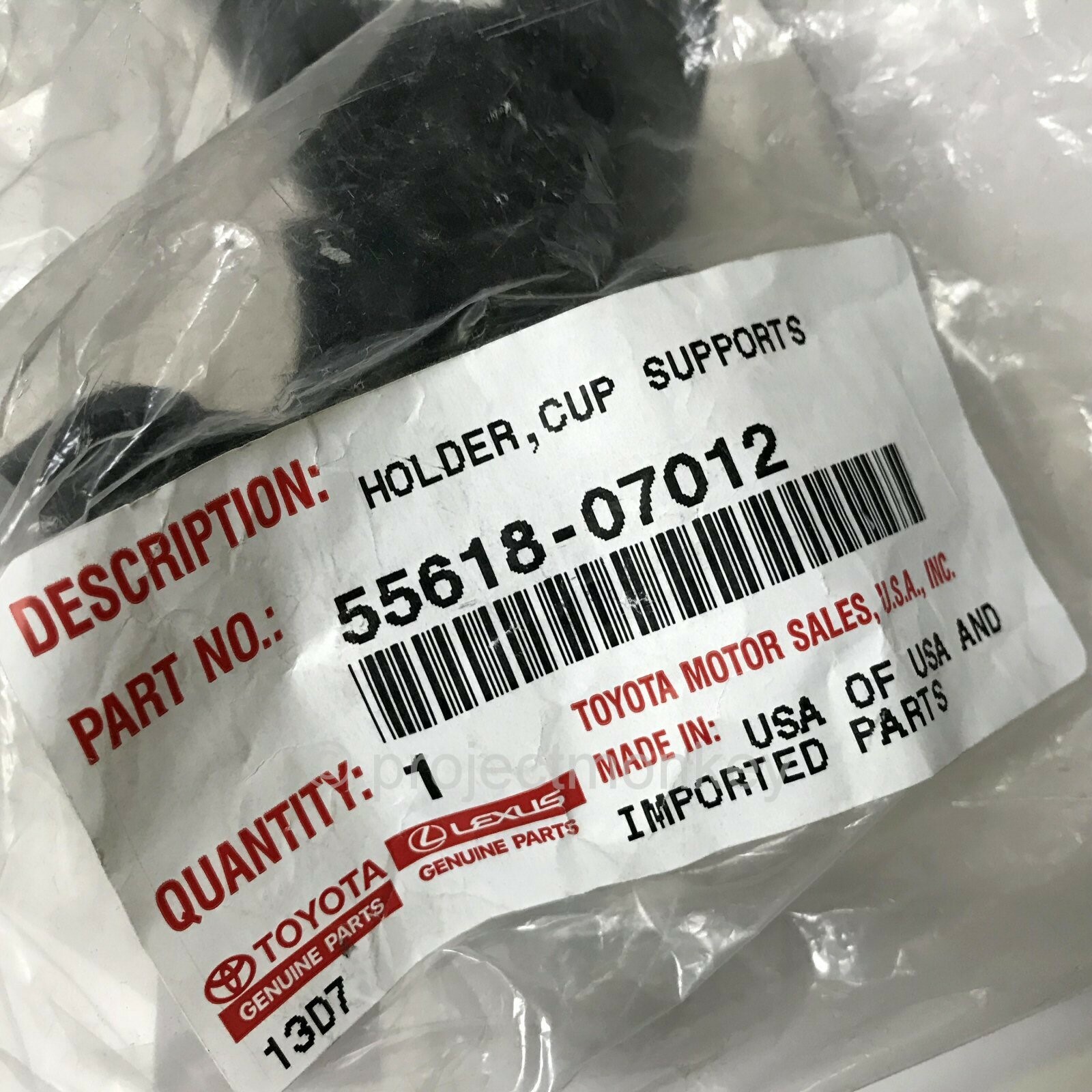 OEM Toyota 55618-07012 05-12 Avalon Center Console Cup Holder Insert ...