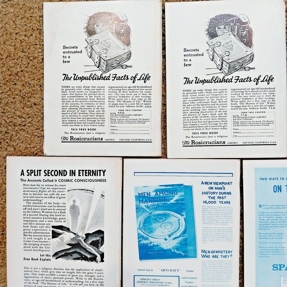 Flying Saucers Magazine Ray Palmer Lot 7 Issues 1963-1964 UFO ...