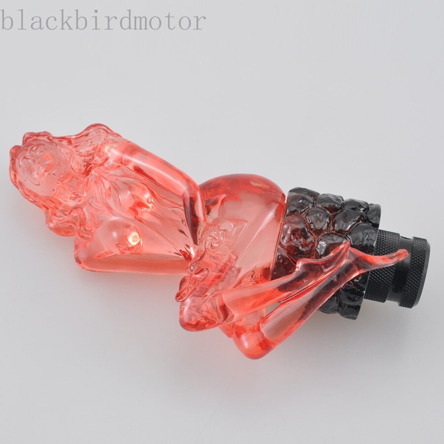 Universal Truck Manual Sexy Red Lady Girl Shift Knob Gear Stick Shifter ...