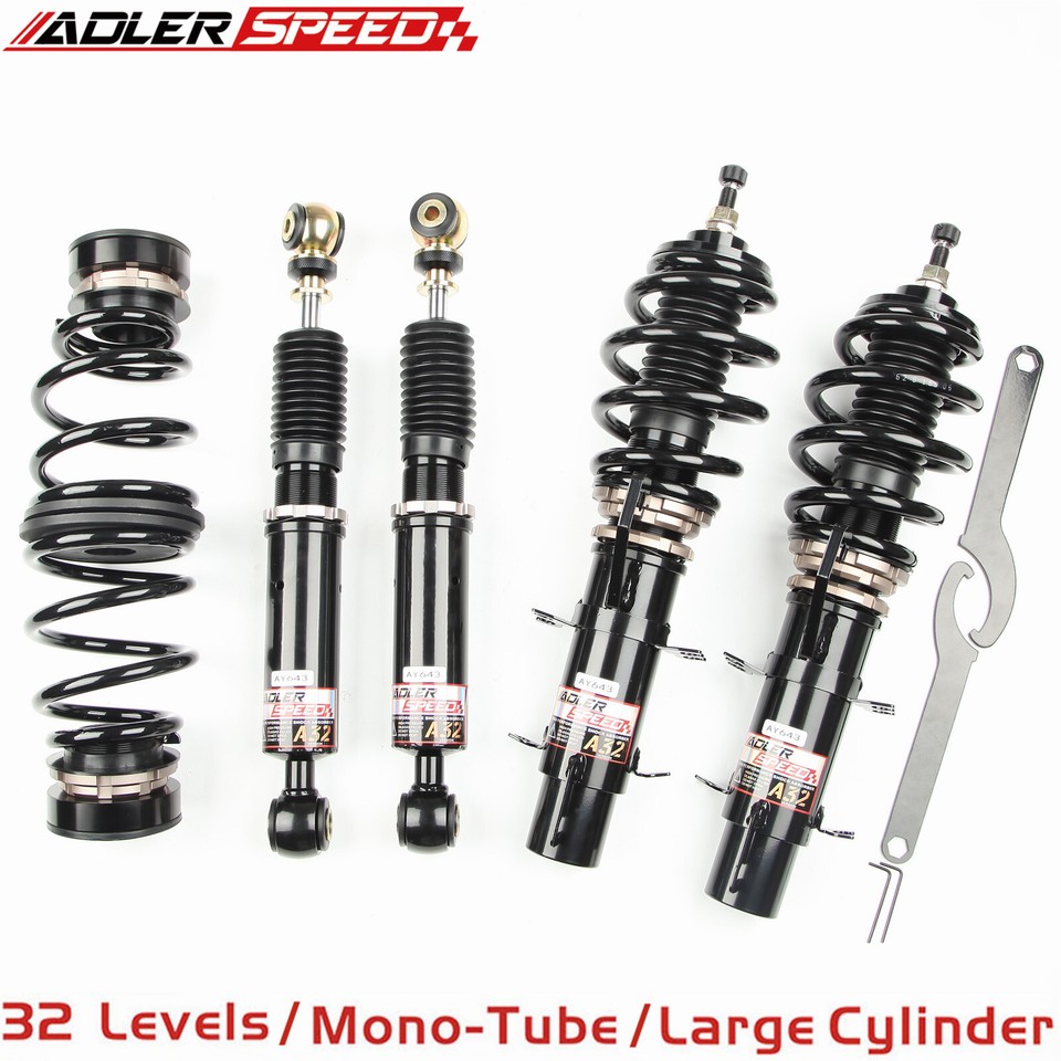 32 Way Adjustable Damper Coilovers Suspension Kit for Volkswagen R32 ...