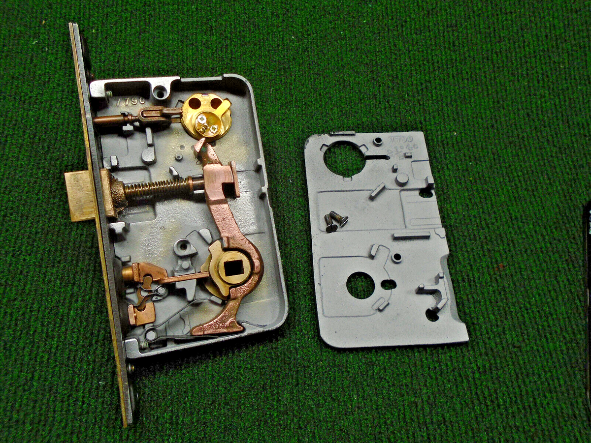 Antique Yale Mortise Lock Parts Door Handle Components Practical And