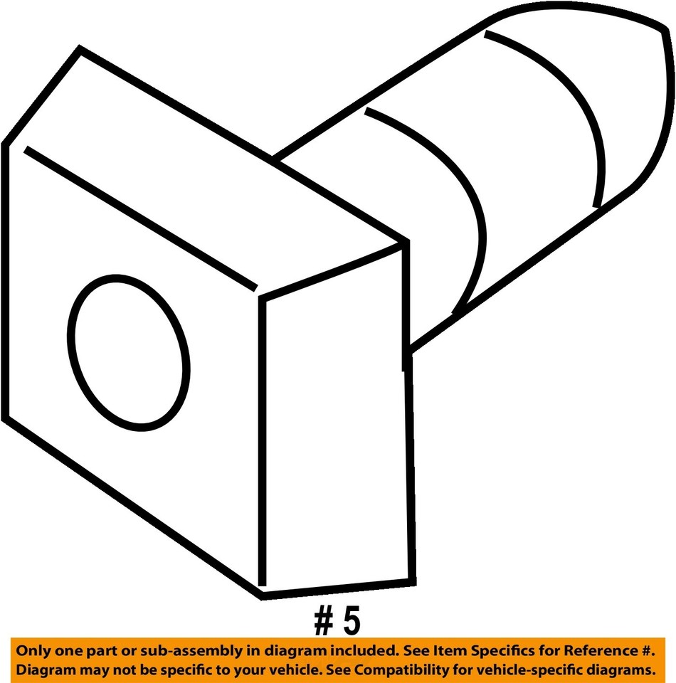 MAZDA OEM 14-18 3-Grille Pin KD45501K5A | eBay