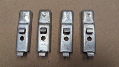 4 Republic Steel Industrial Metal Shelving Clips Set of 4 Brackets | eBay